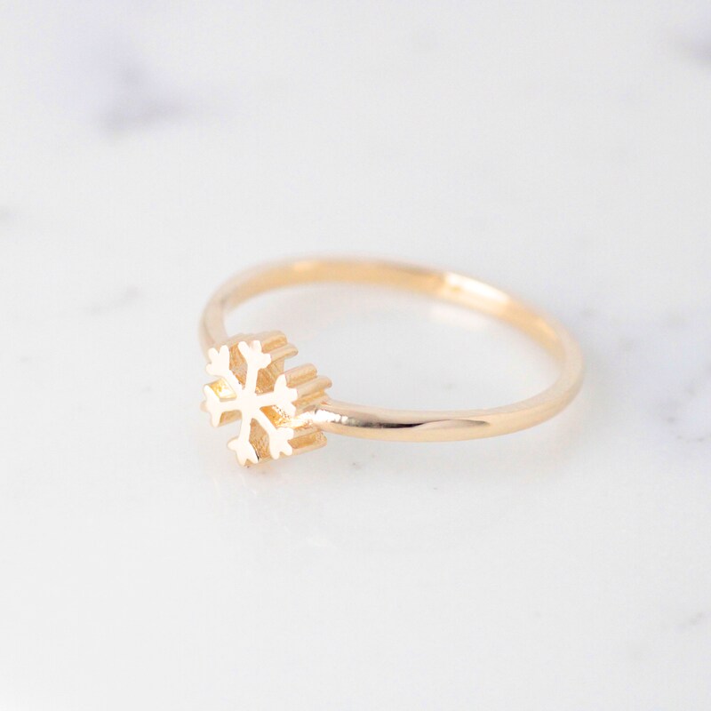 Snowflake Ring - Etsy