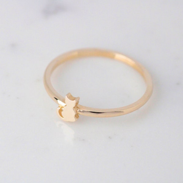 Cat Ring - Etsy