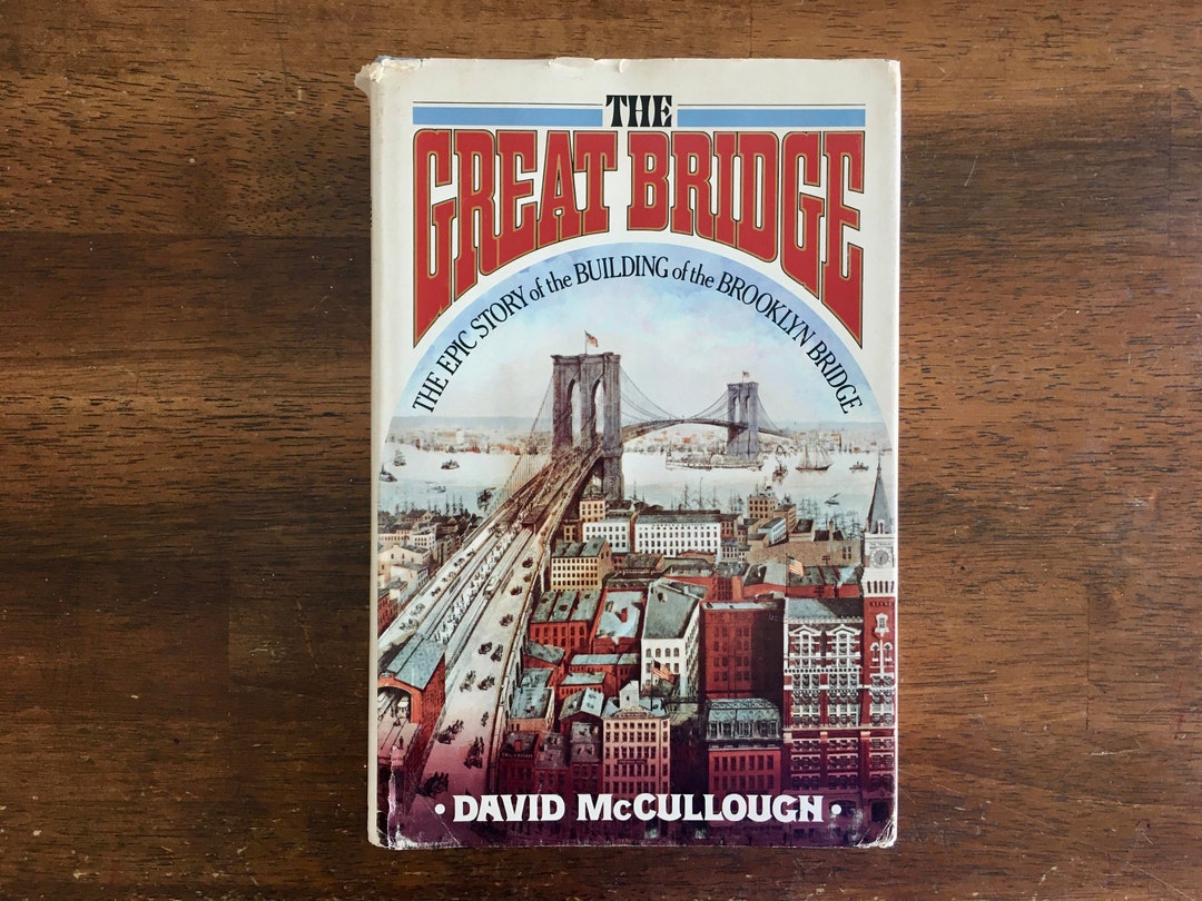 1972 the Great Bridge: Epic Story of Building of Brooklyn - Etsy