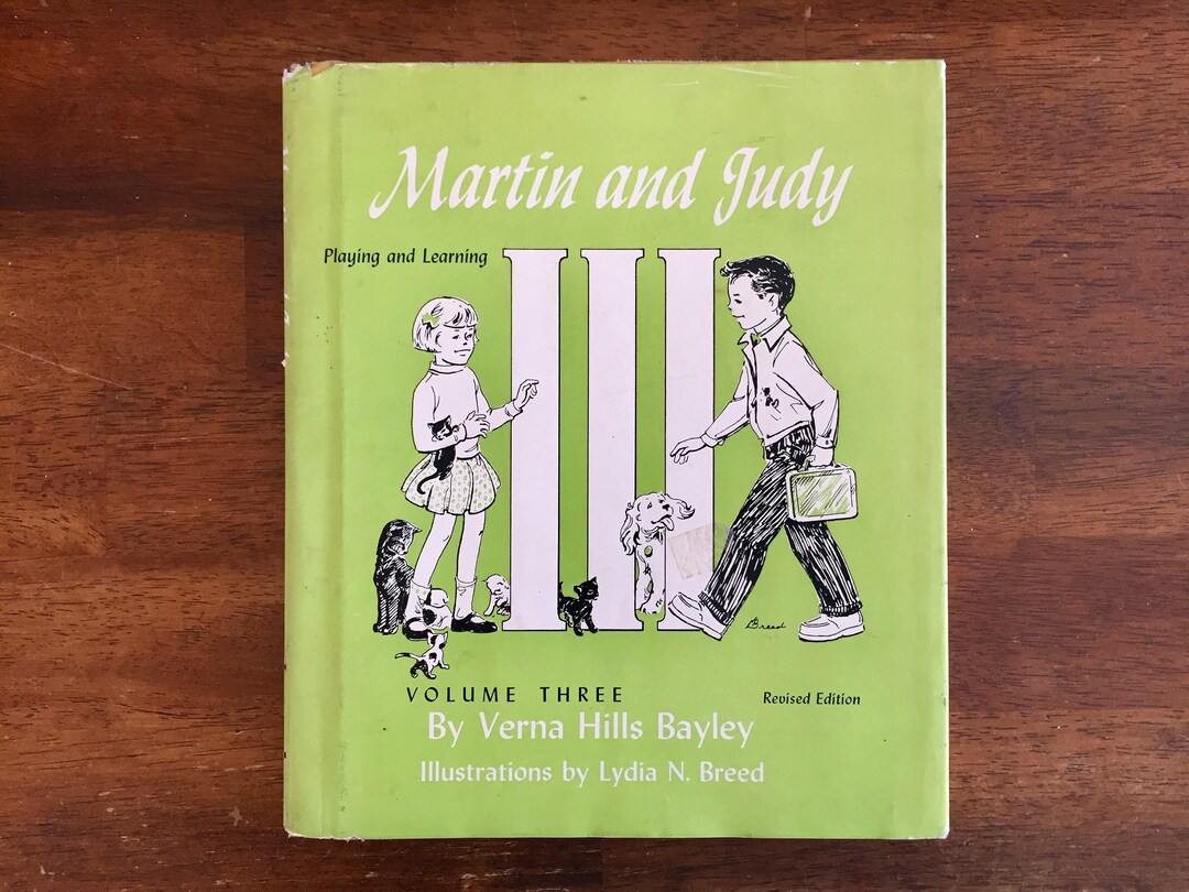 1962 Martin and Judy, Volume Three, HC/DJ, Verna Hills Bayley ...