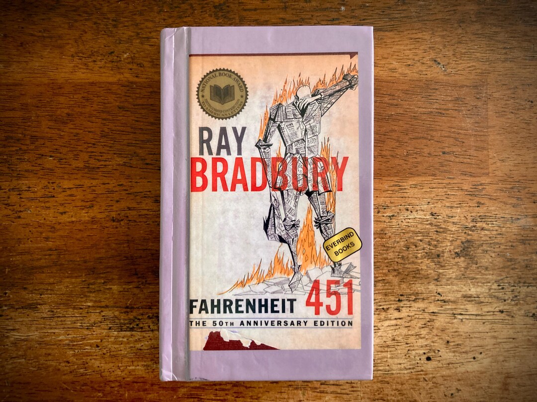 Fahrenheit 451 by Ray Bradbury, HC Book, Del Rey Everbind Hardcover ...