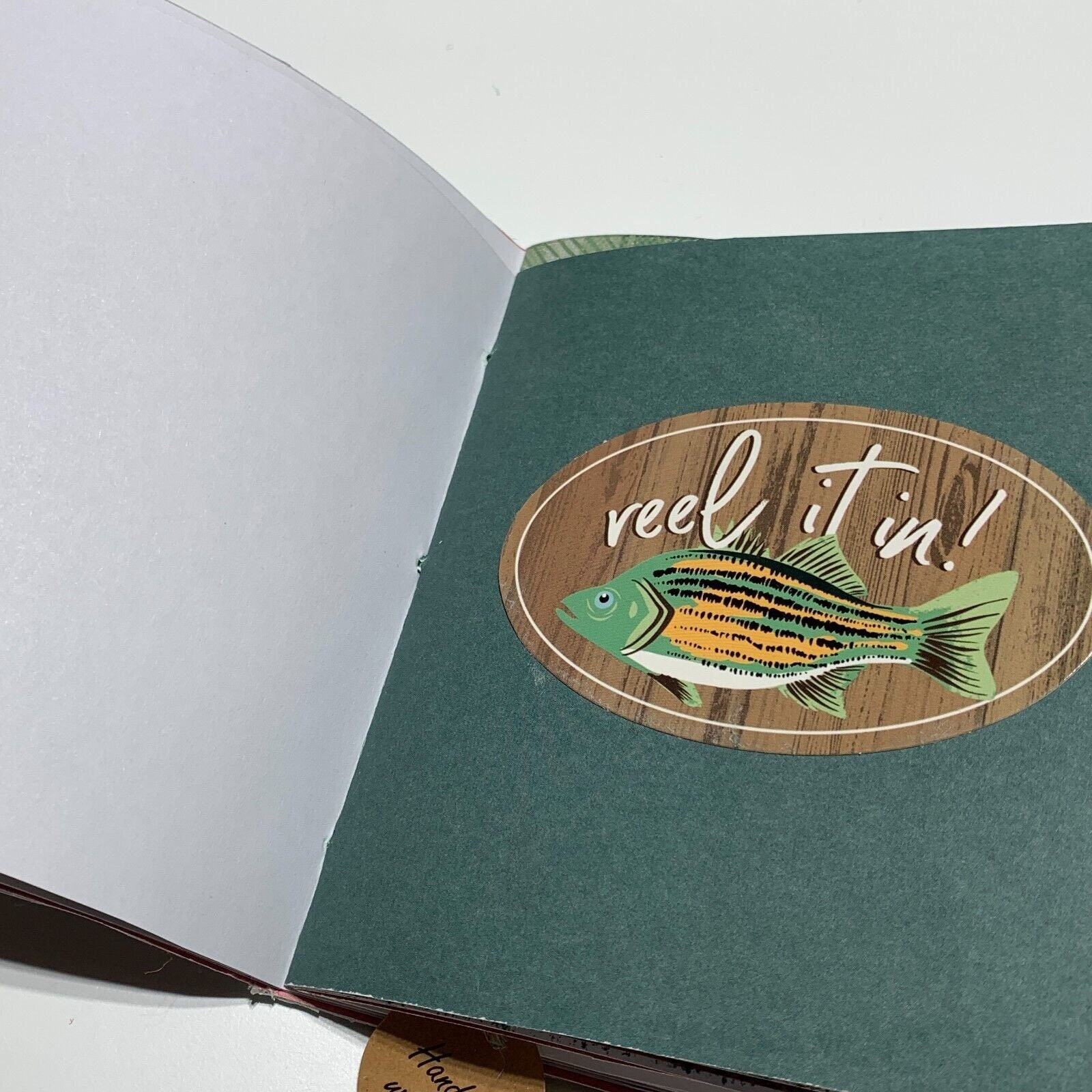 Fishing Theme Junk Journal Journaling Adventures Logbook - Etsy