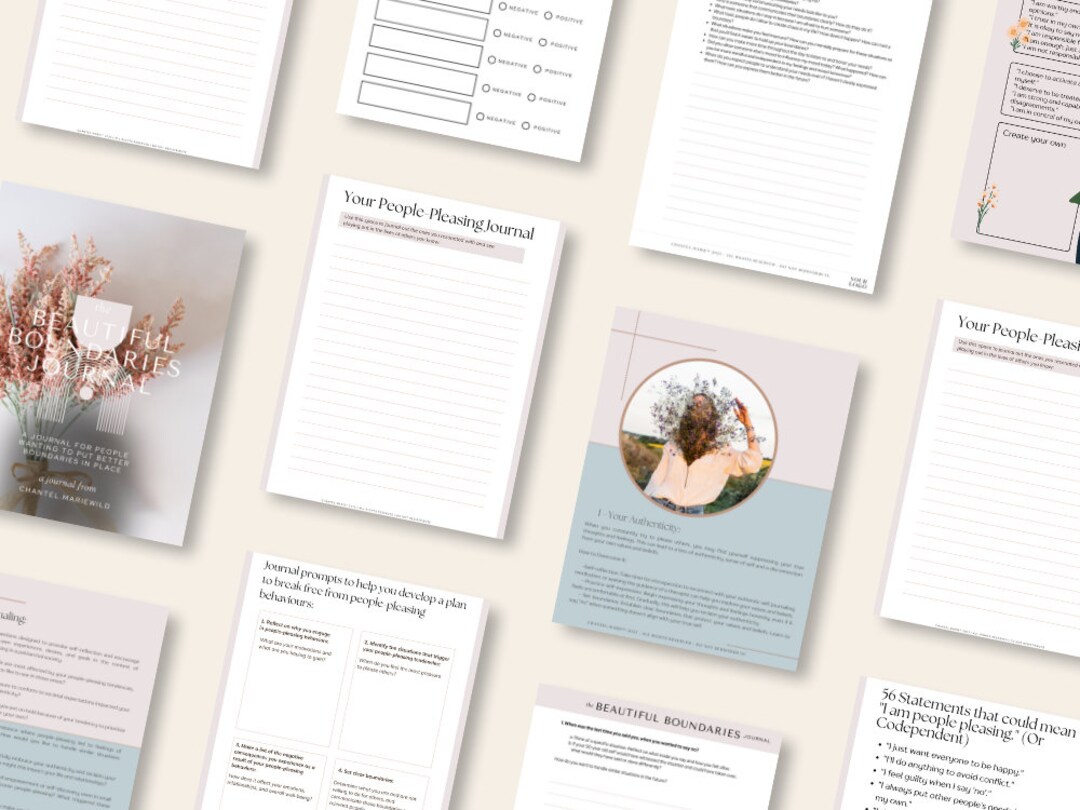 People Pleaser Workbook, People Pleasing Quiz, Perfectionist, Inner ...