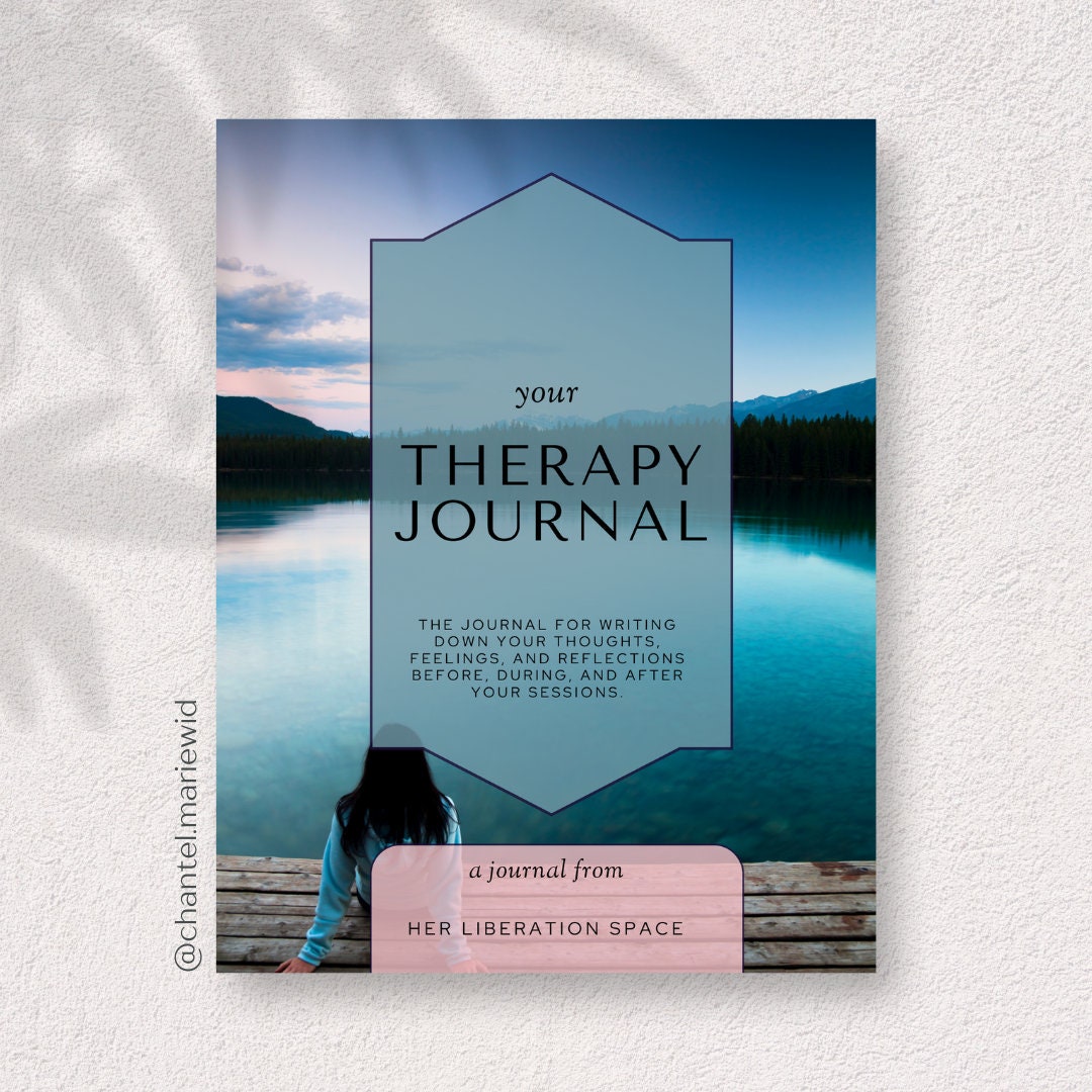 Printable Therapy Journal, 161pg Journal, Therapy, Self-care, Healing ...