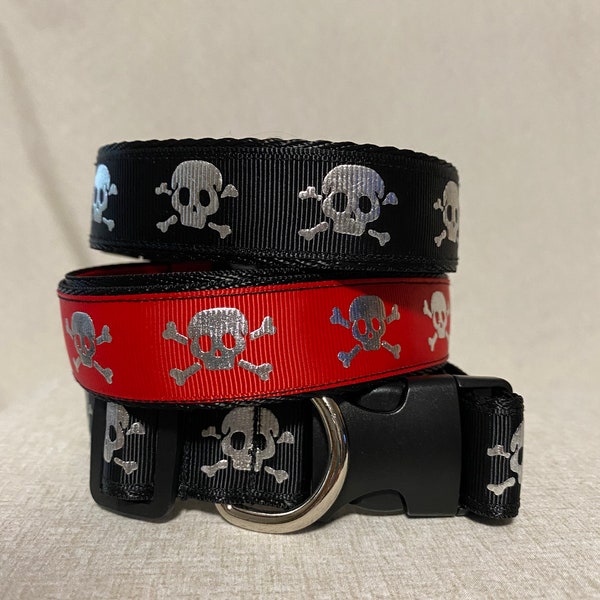 Skull Dog Collar - Etsy