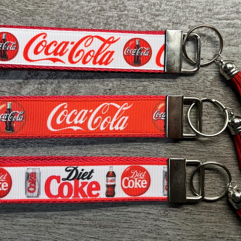 Coca Cola Keychain - Etsy