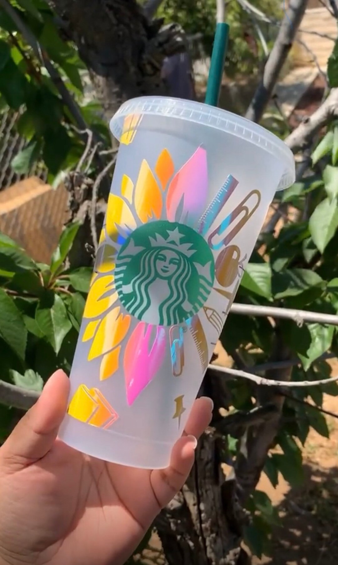 Teacher Starbucks Cold Cup | Back to School Gifts | Teacher Fuel ...