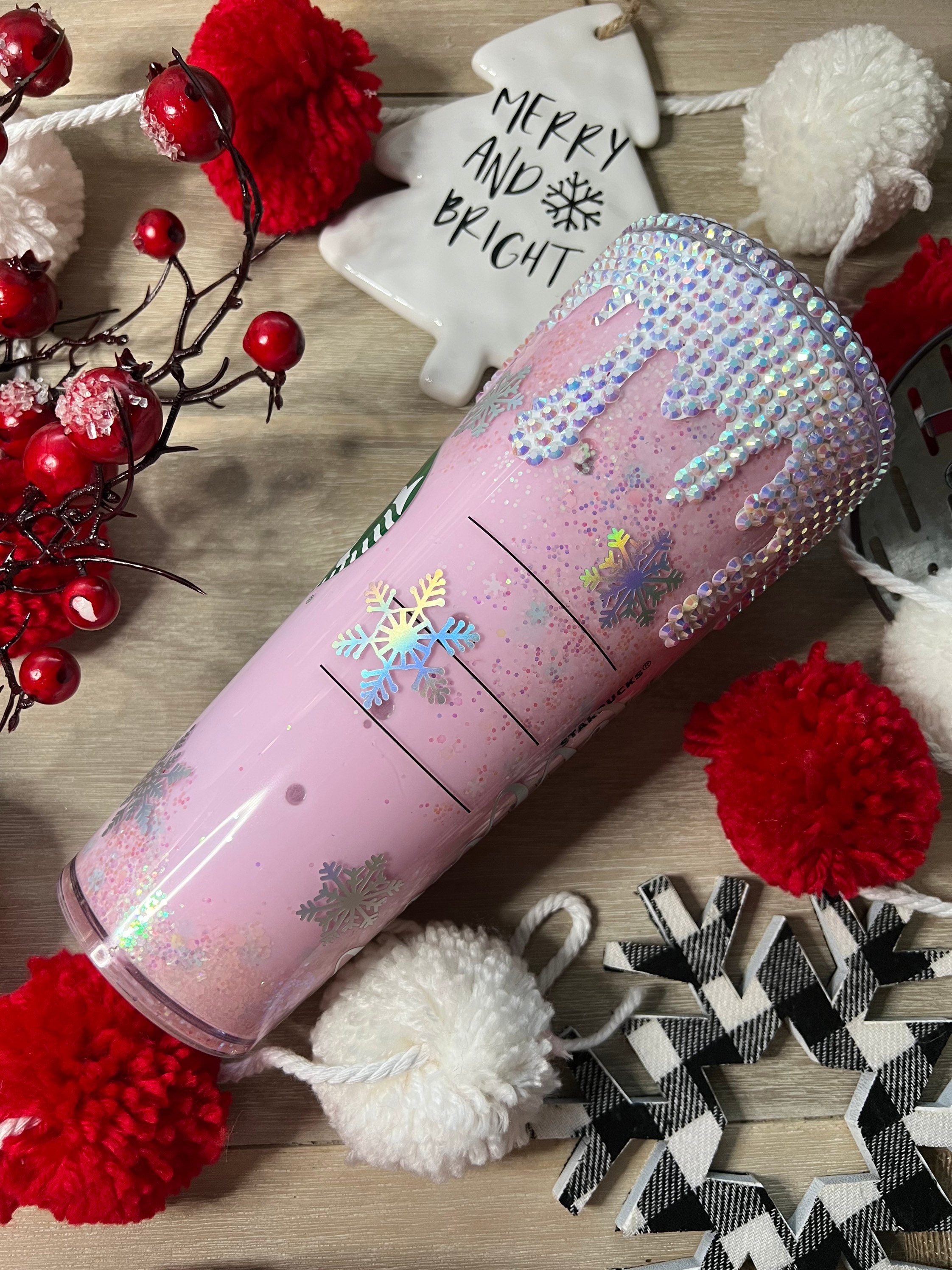 Snowflake Starbucks Snowglobe |snowglobe |christmas Snowglobe ...