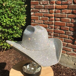 Fully Covered Rhinestone Cowgirl Hat. Western Wedding. Country - Etsy