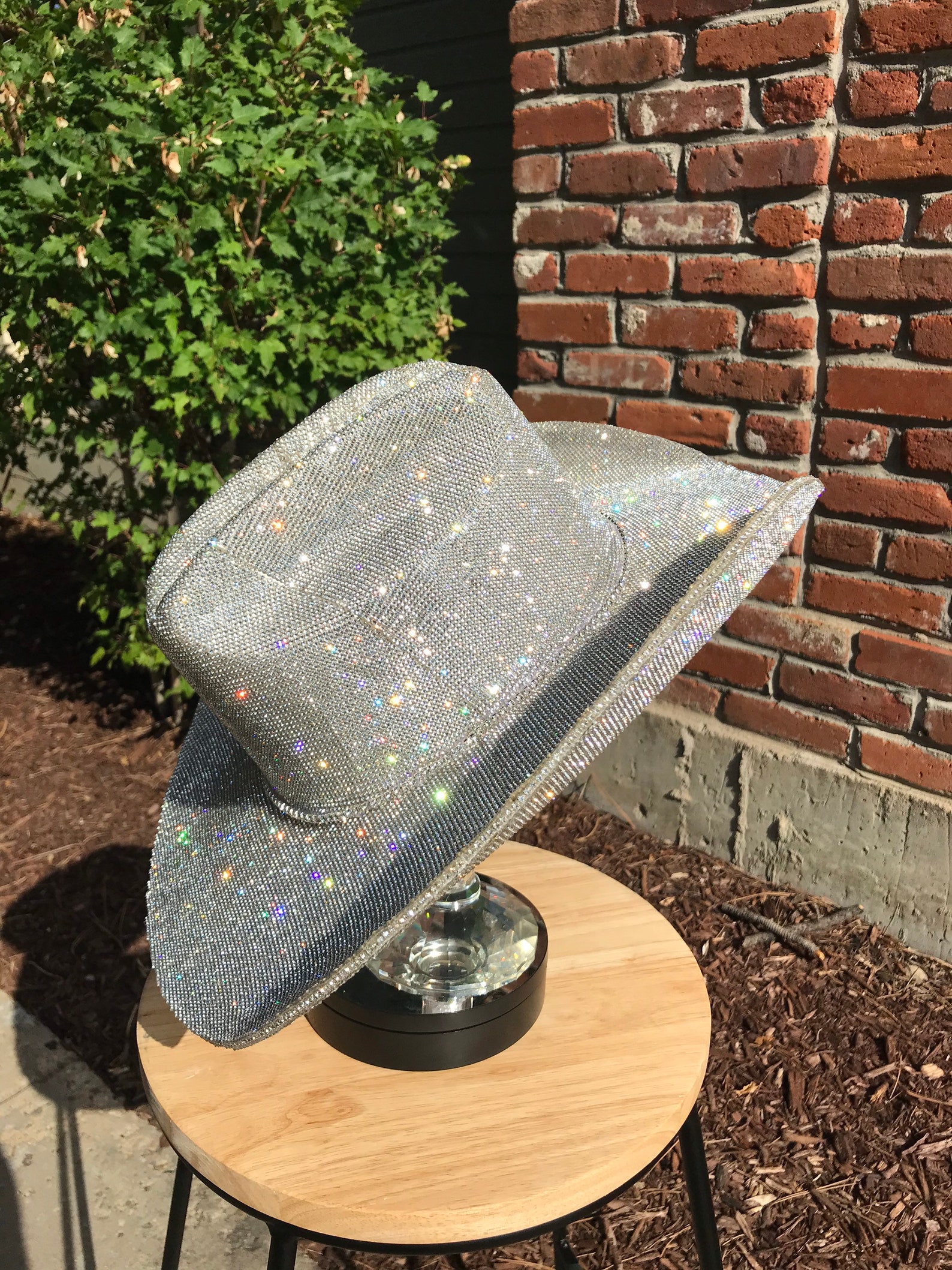 Fully Covered Rhinestone Cowgirl Hat. Western Wedding. Country - Etsy