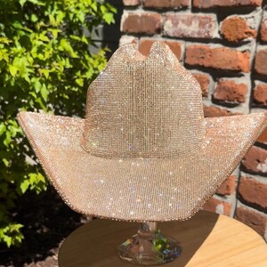 Fully Covered Rhinestone Cowgirl Hat. Western Wedding. Country - Etsy