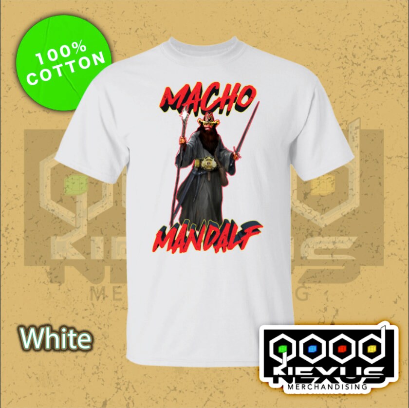 Macho Mandalf 5.3 oz. camiseta - Etsy España