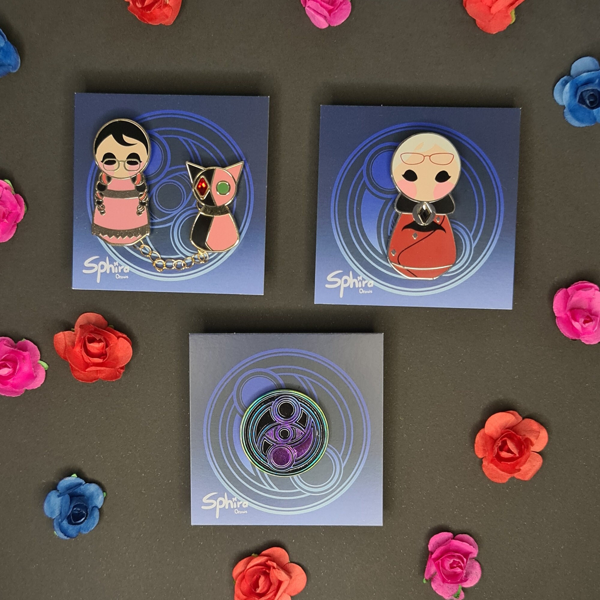 Bayonetta Set Jeanne, Cereza & Cheshire, Umbra Witch Symbol - Etsy UK