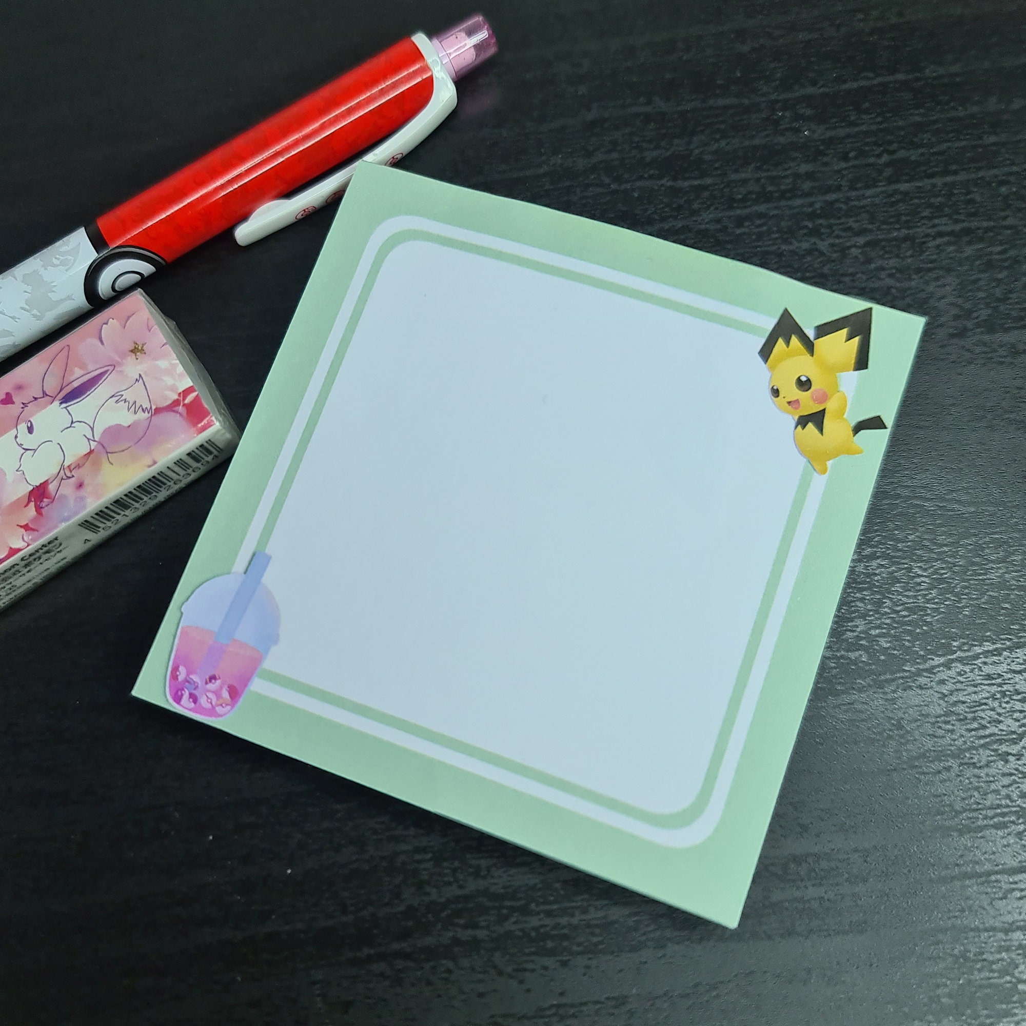 Pokemon Notepad Fanart Mimikyu, Pichu, Ninetails, Farfetch, Gengar ...