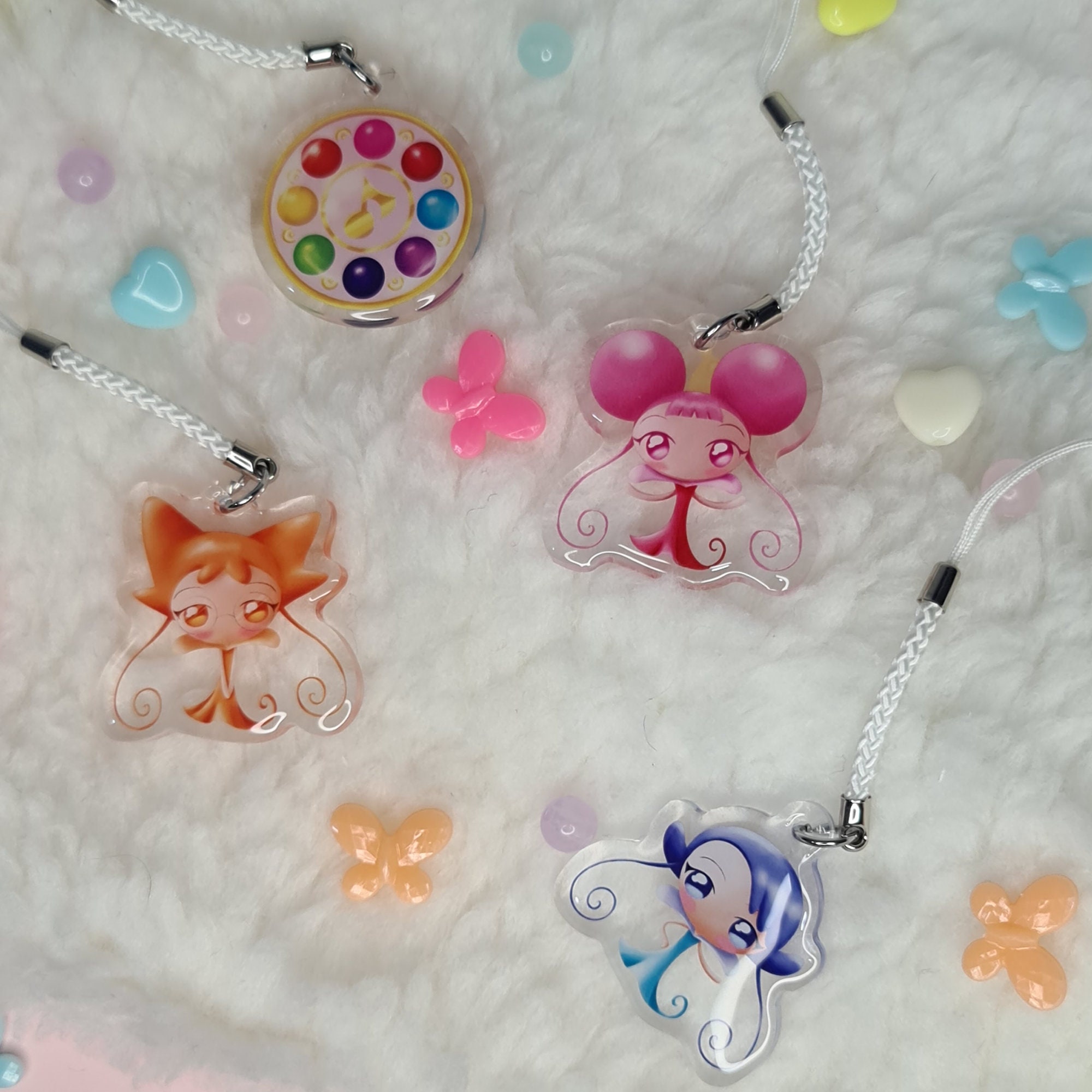 Magical Doremi Dodo Rere Mimi Trinket Fanart Acrylic Charms - Etsy