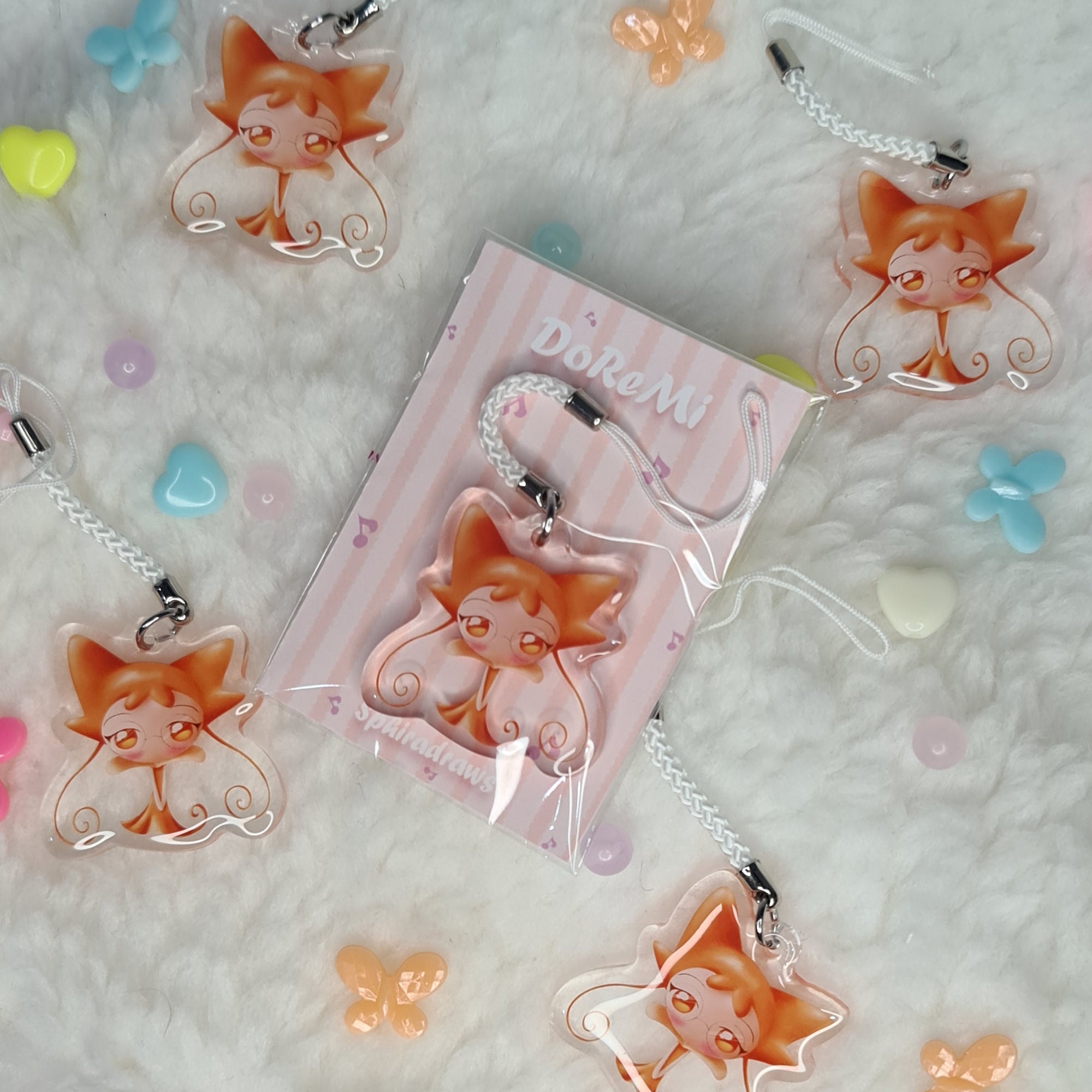 Magical Doremi Dodo Rere Mimi Trinket Fanart Acrylic Charms - Etsy