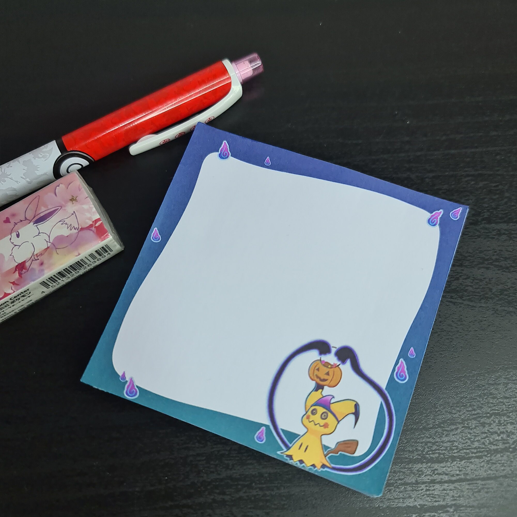 Pokemon Notepad Fanart Mimikyu, Pichu, Ninetails, Farfetch, Gengar ...