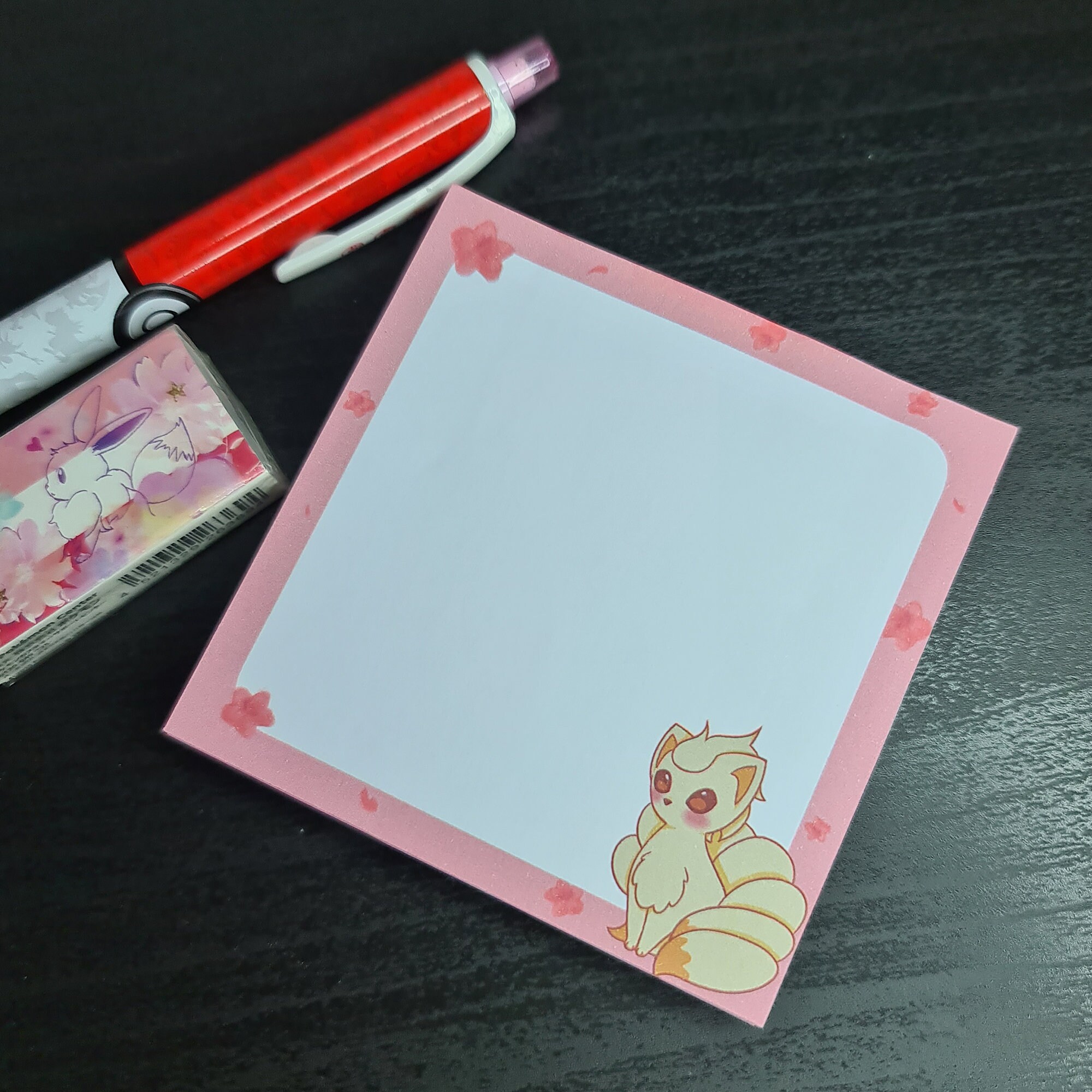 Pokemon Notepad Fanart Mimikyu, Pichu, Ninetails, Farfetch, Gengar ...