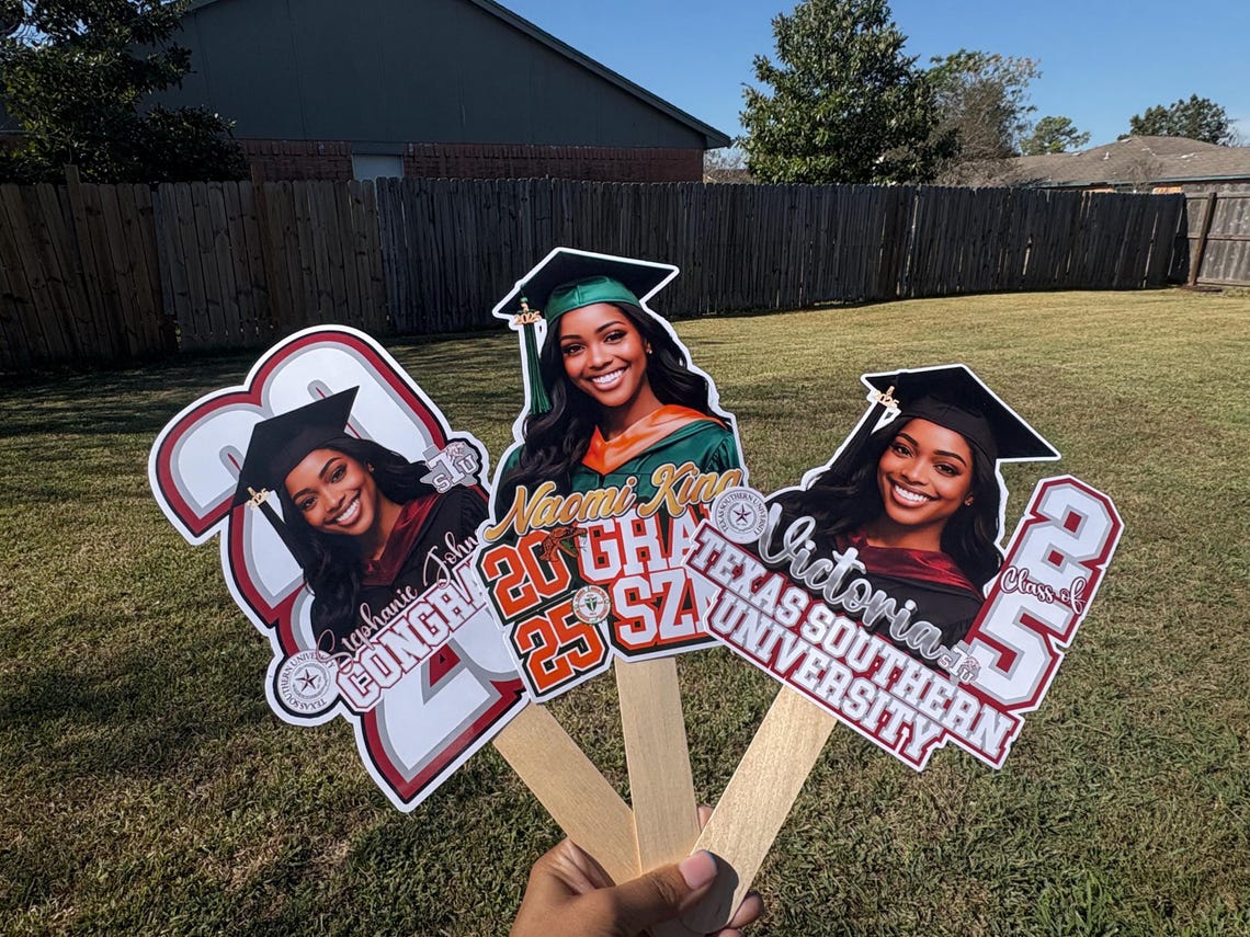 Graduation Fans; Graduation Favors; Grad Fans; High School Graduation ...