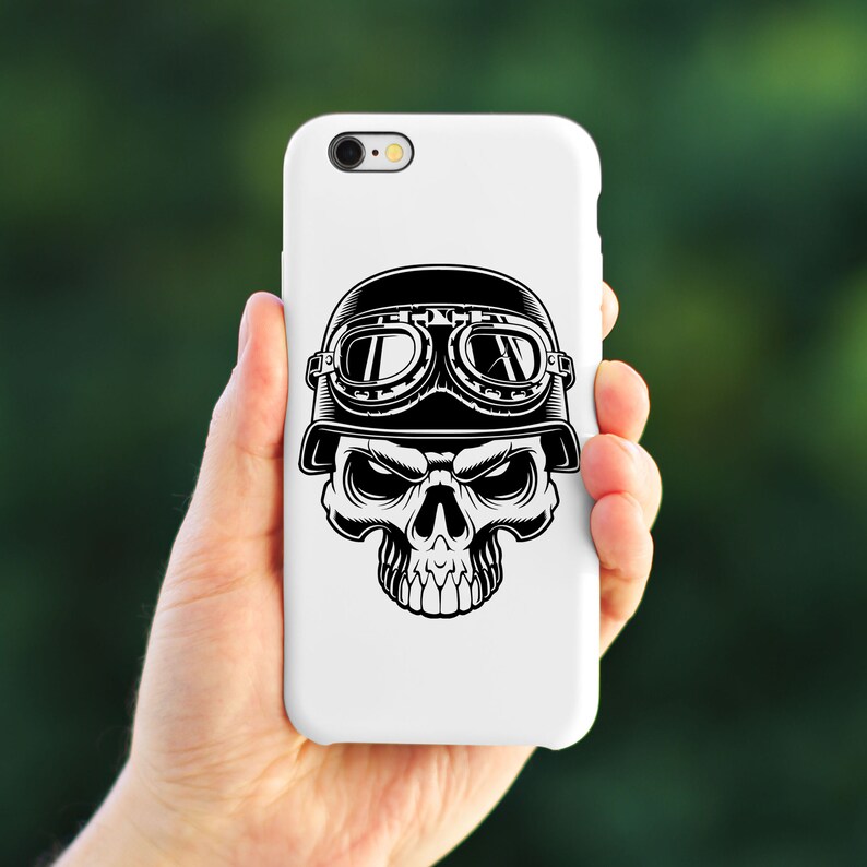 Skeleton Biker Decal Sticker for Cars Trucks Motorcycles - Etsy