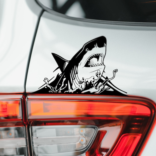 Shark Decal - Etsy