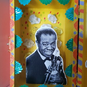 Gift Box for Jazz Lovers louis Armstrong Shadow Box - Etsy