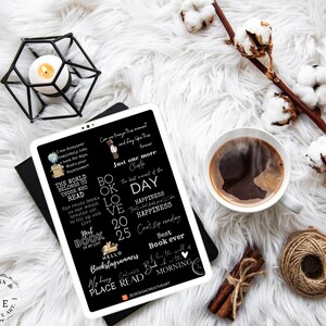 Book Love Digital Stickers for Goodnotes, Bookworm Stickerbook, Digital ...