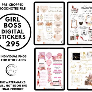 Book Love Digital Stickers for Goodnotes, Bookworm Stickerbook, Digital ...