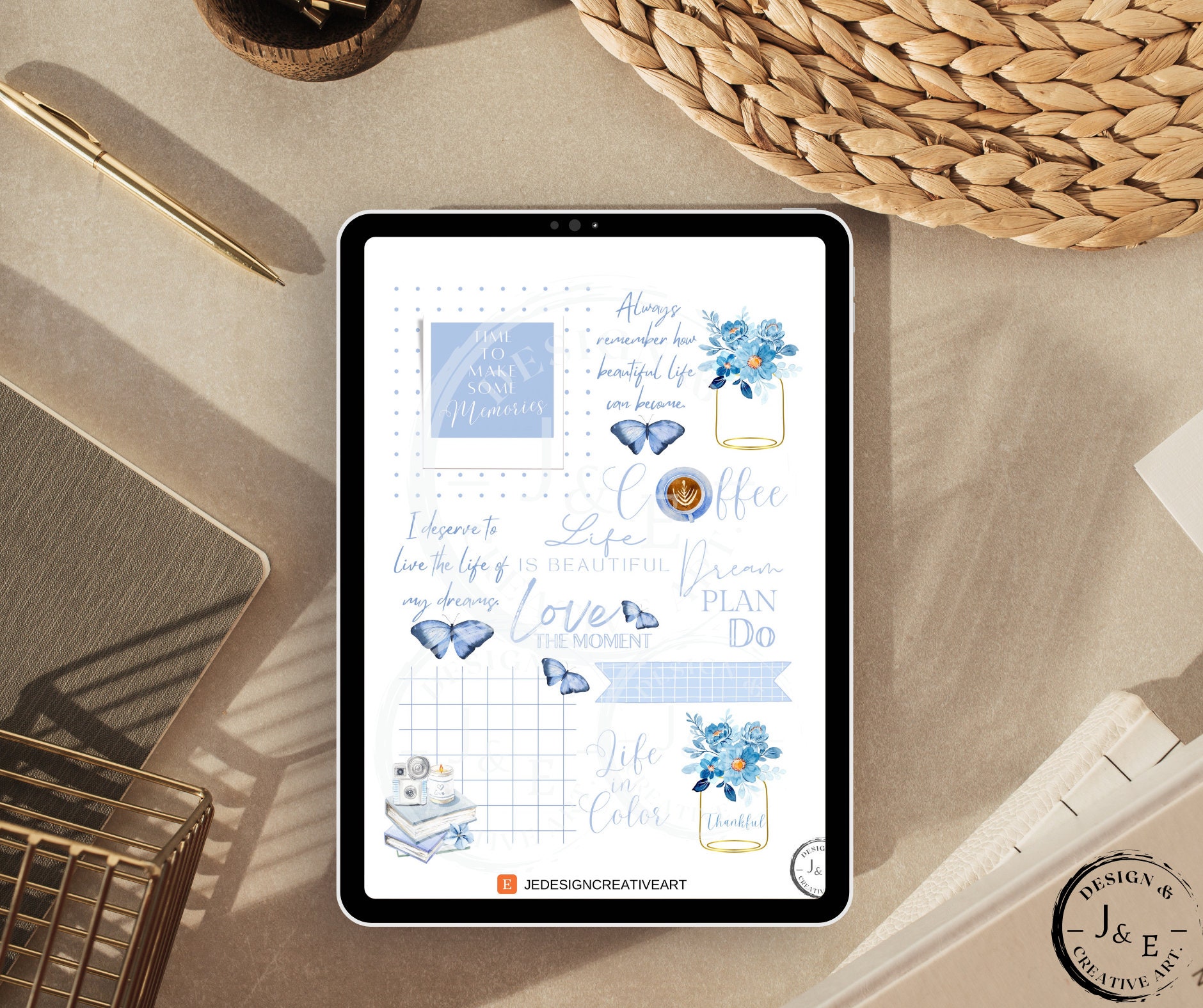 Dream Plan Do Goodnotes Stickers Digital Planner Stickers - Etsy