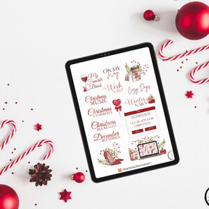 Christmas Goodnotes Stickers, Winter Digital Sticker, Christmas Theme ...