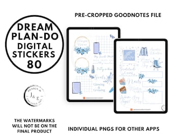 Christmas Goodnotes Stickers, Winter Digital Sticker, Christmas Theme ...