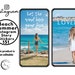 Summer Instagram Story Sticker, Beach Instagram Story Sticker, Travel ...