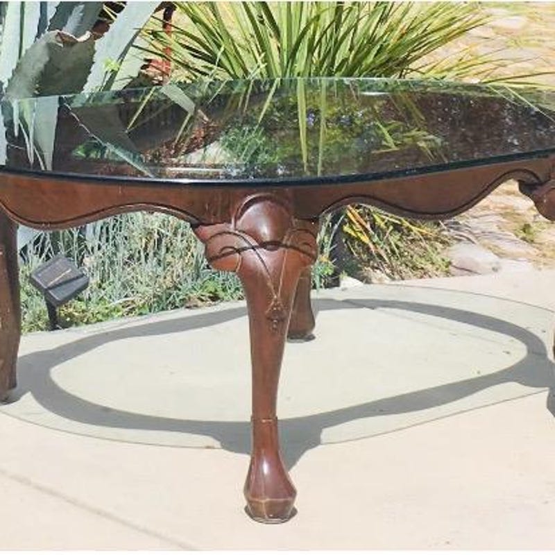 Queen Anne Coffee Table - Etsy