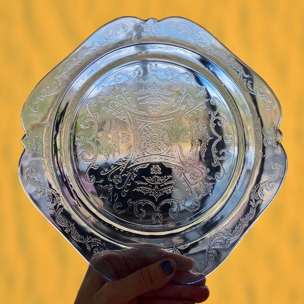 Blue Madrid Depression Glass - Etsy