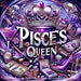 Pisces Queen PNG: Zodiac Sign Sublimation Design - Etsy
