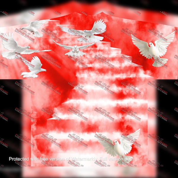 Rip All Over Shirt Png - Etsy