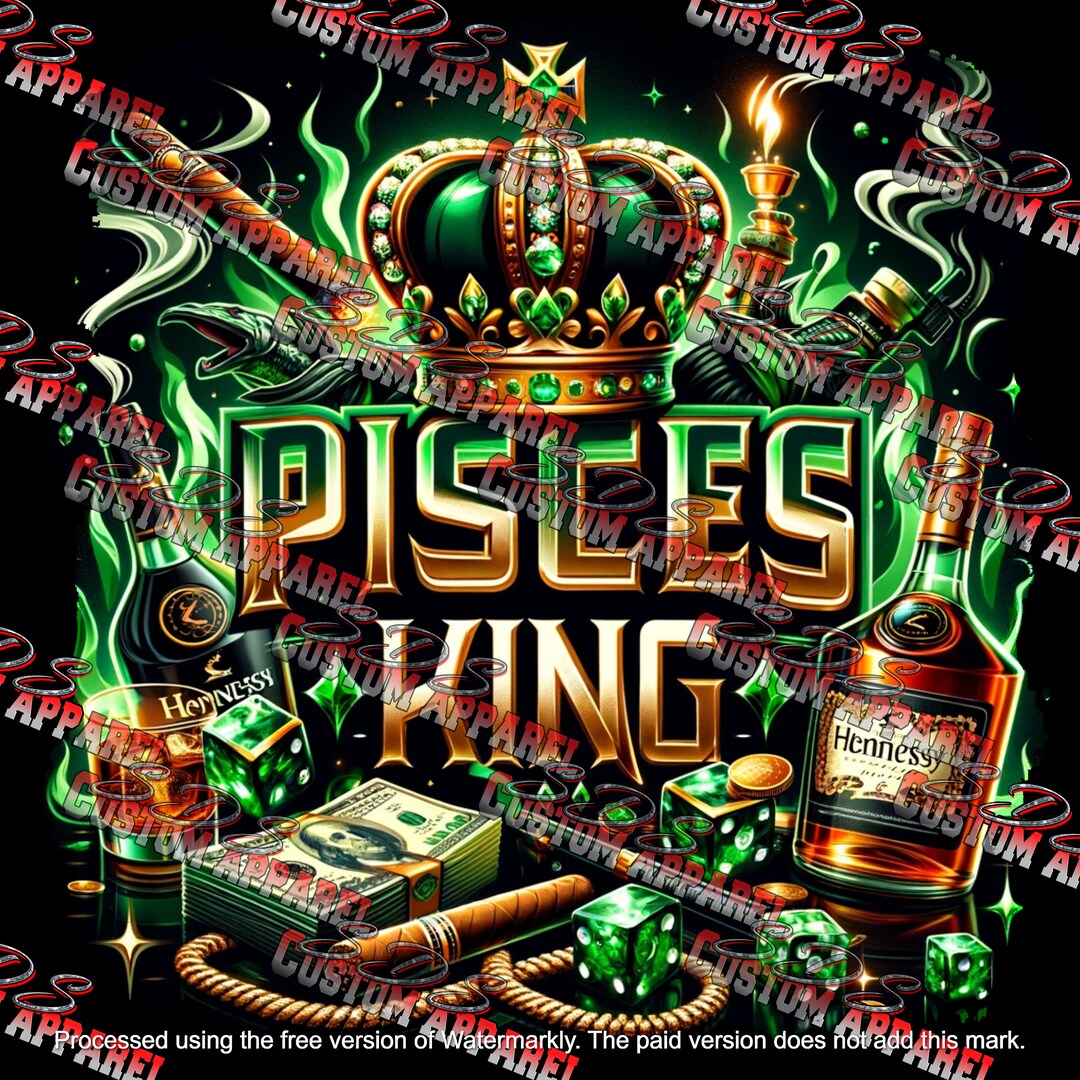 Pisces, Pisces King Png, King Png, Zodiac Png, Birthday Png ...