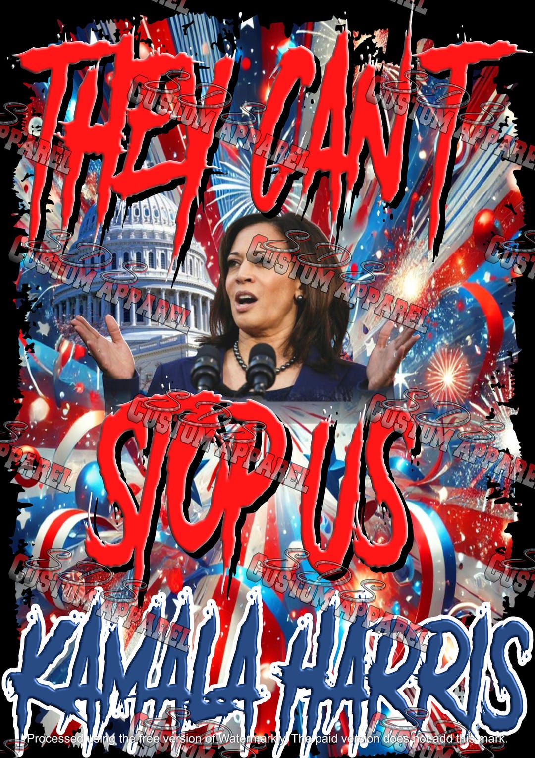 Kamala Harris Png, They Not Like Us Png, Kamala Harris Png, 2024 ...