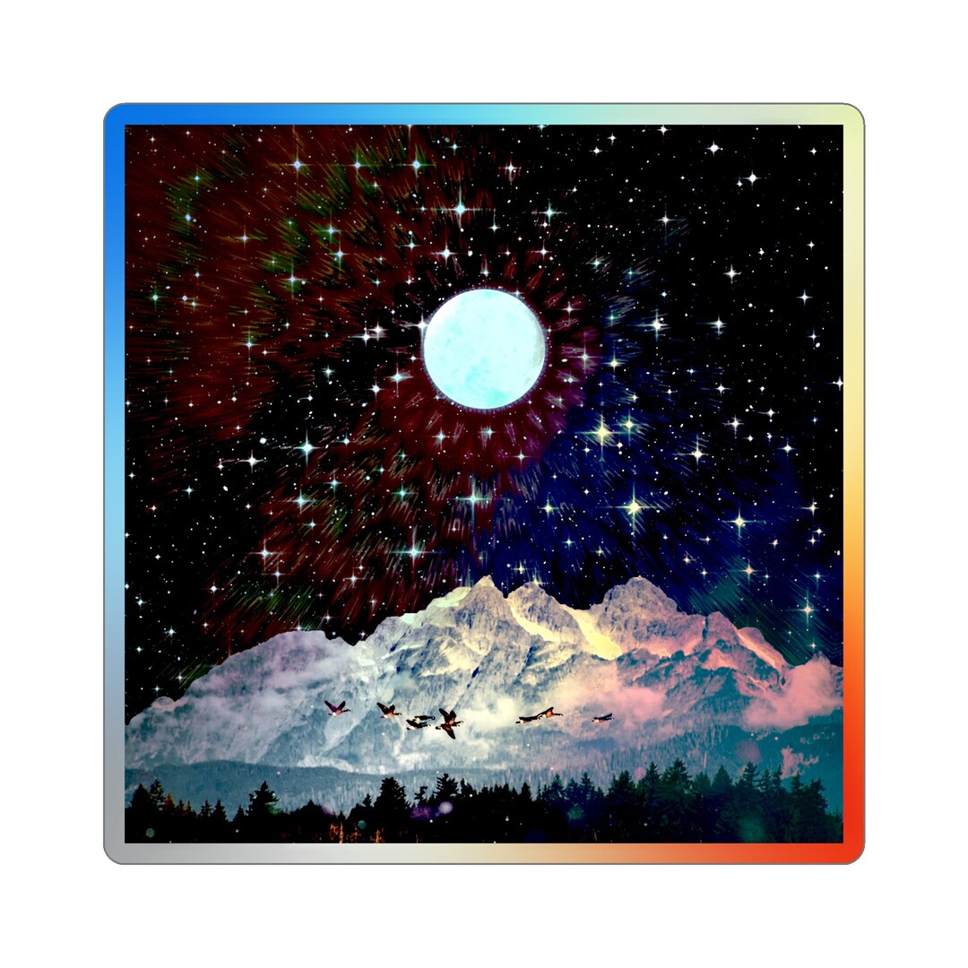 Holographic Die-cut Sticker Veritas Vitae - Etsy