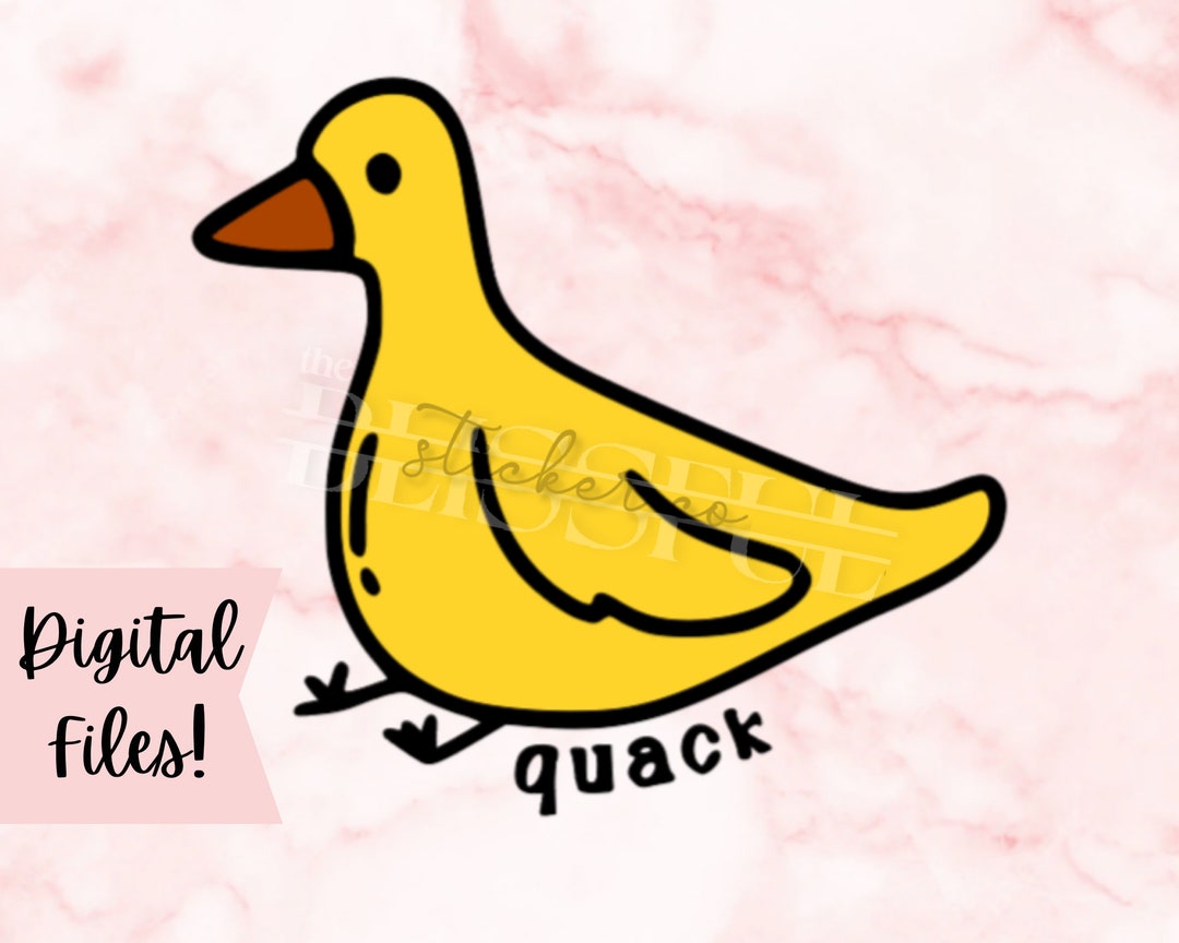 Quack-tastic Duck Instant Digital Download for DIY Crafts Cricut Cut ...