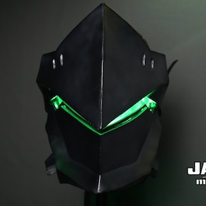 Genji Helmet Foam Template - Etsy