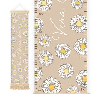 Growth Chart for Kids,personalized Kids Height Chart,daisy Growth Chart ...
