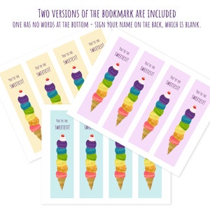 Printable Valentines | Bookmarks | Instant Digital Download | Print at ...