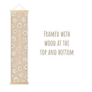 Growth Chart for Kids,personalized Kids Height Chart,daisy Growth Chart ...