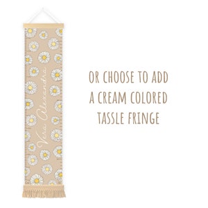 Growth Chart for Kids,personalized Kids Height Chart,daisy Growth Chart ...