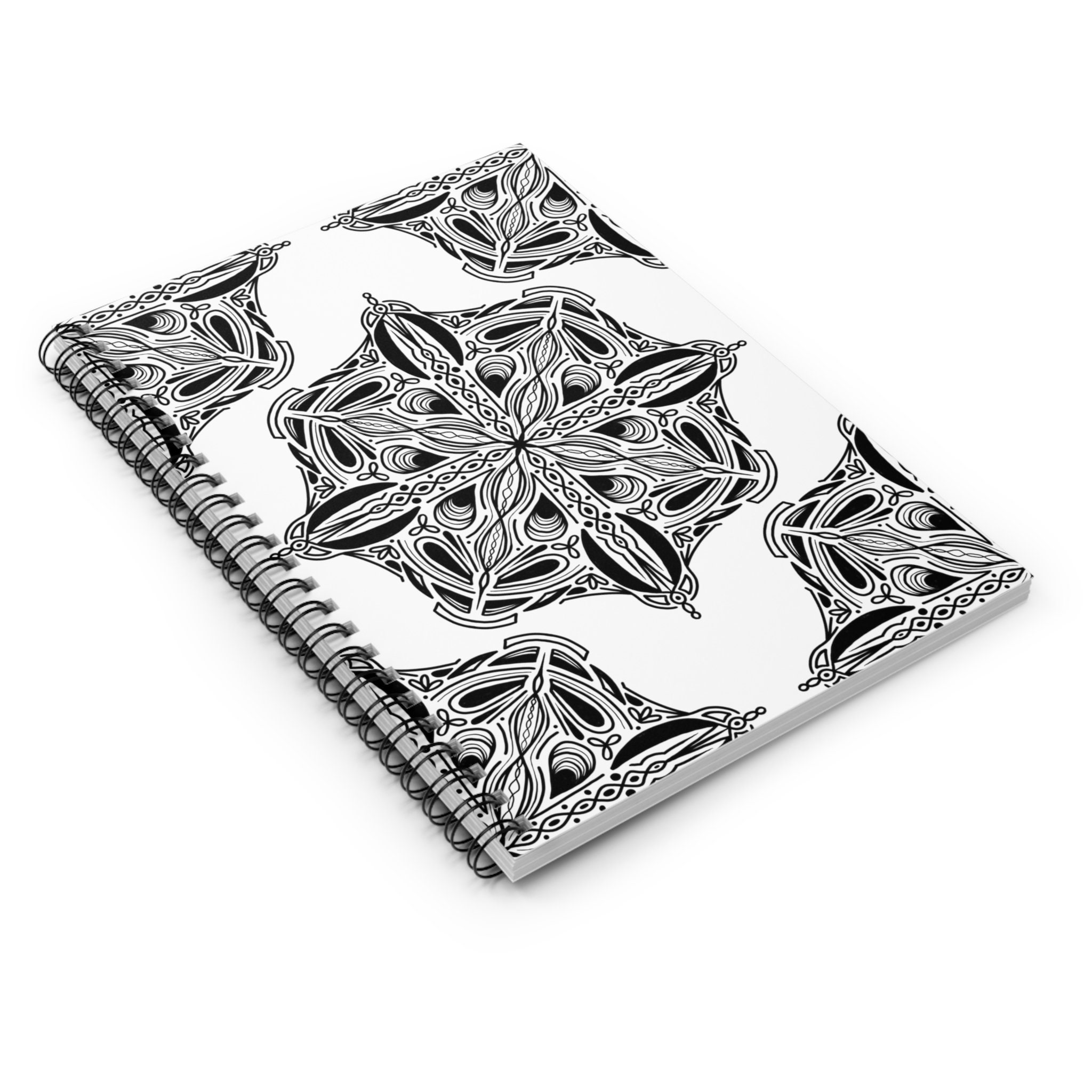 Abstract Beetle Mandala Notebook, Beetle Notebook, Mandala Notebook ...