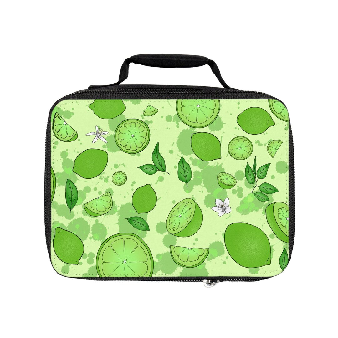 FRUIT SALAD Lunch Box LIME, Lime Lunchbox, Lime Bag, Lunchbox, Fruit ...