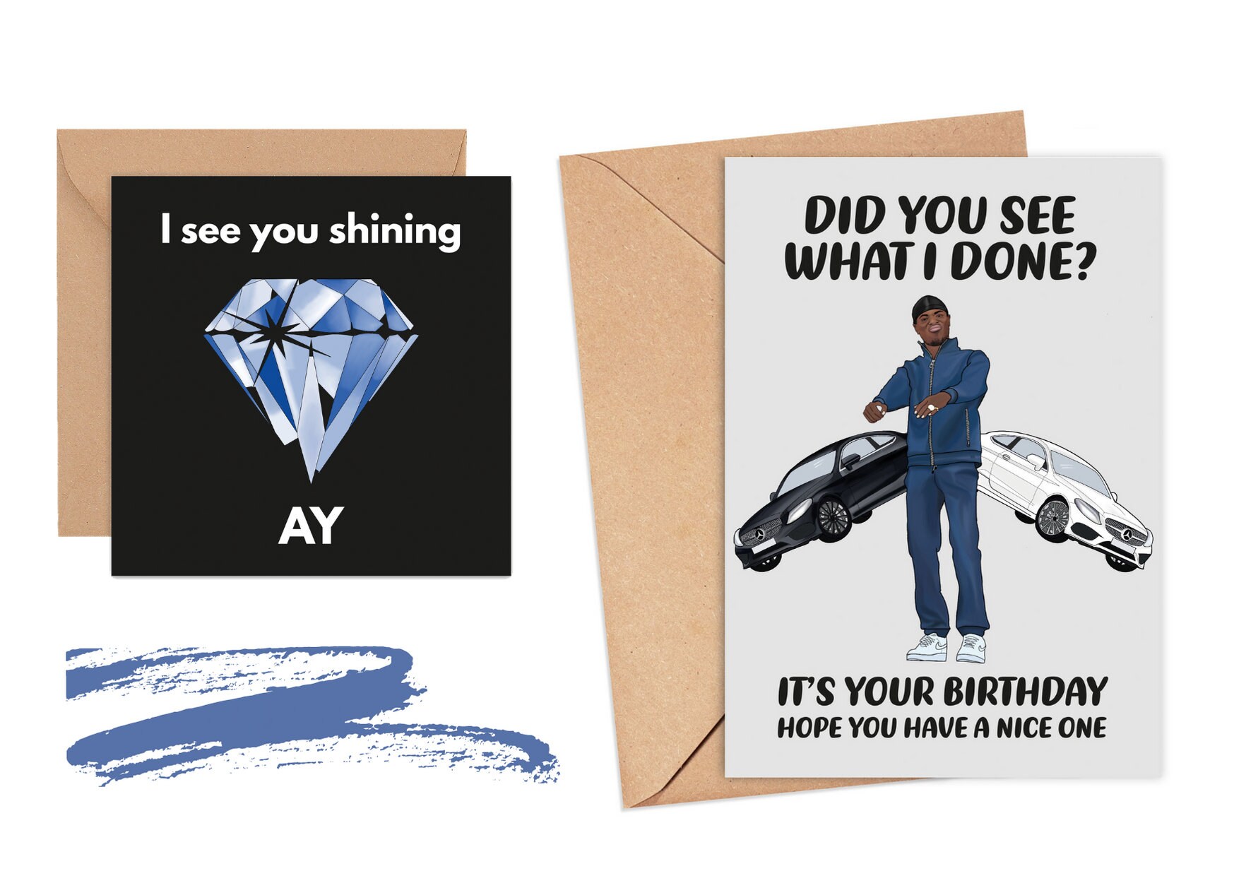 J Hus Inspired Card Rapper Birthday Card Funny Birthday - Etsy
