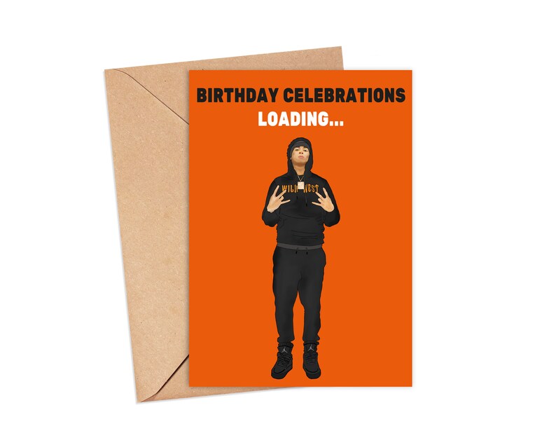 Central Cee Card - Rapper Birthday Card - Wild West - Twenty Three ...