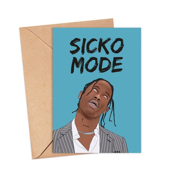 Travis Scott Card - Etsy